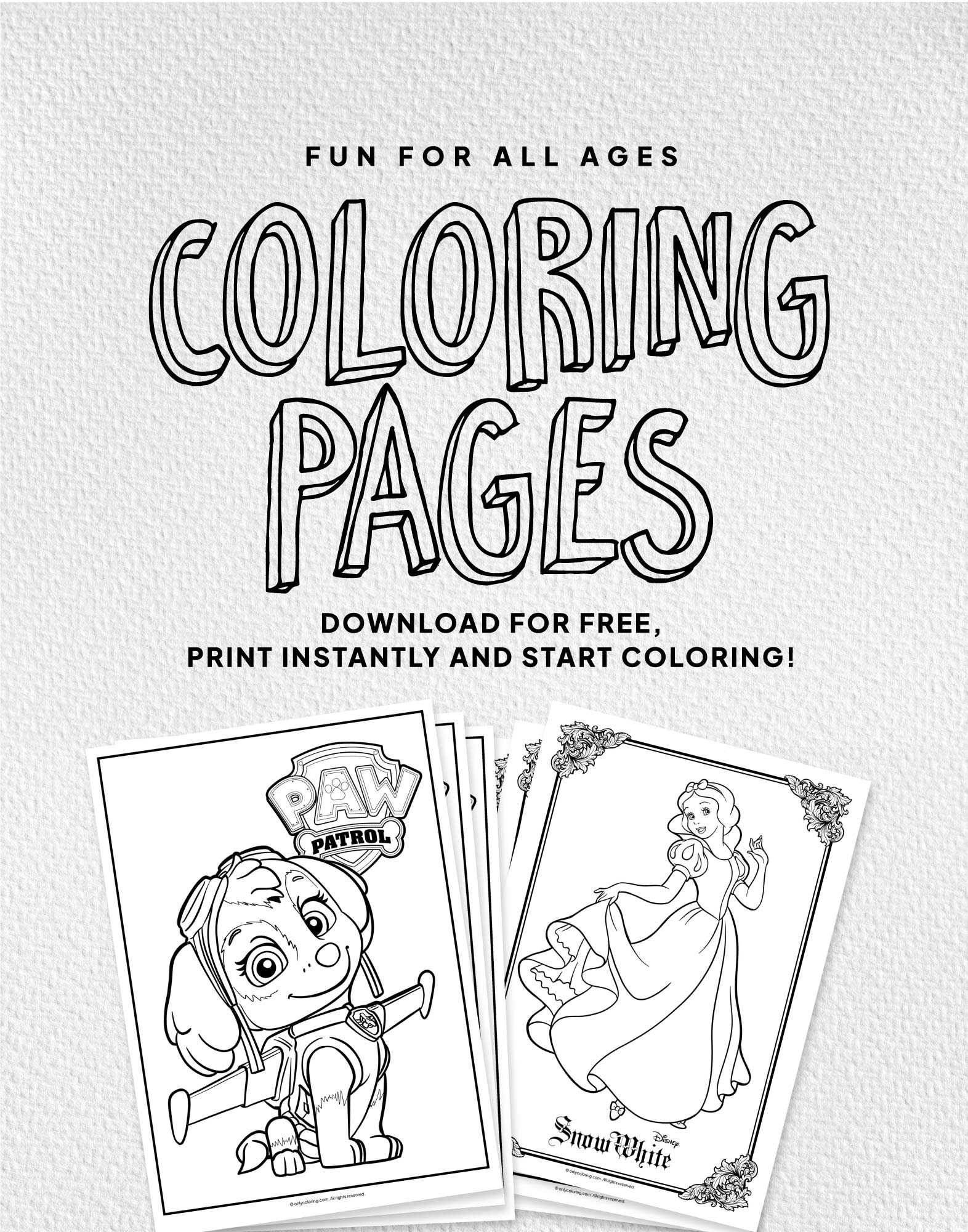 The best FREE printable coloring pages online | Only Coloring